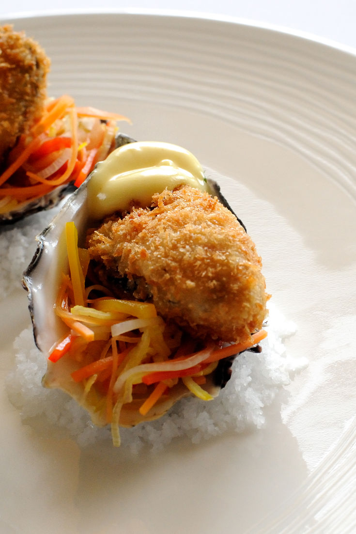 Oyster Canapé Recipe - Great British Chefs