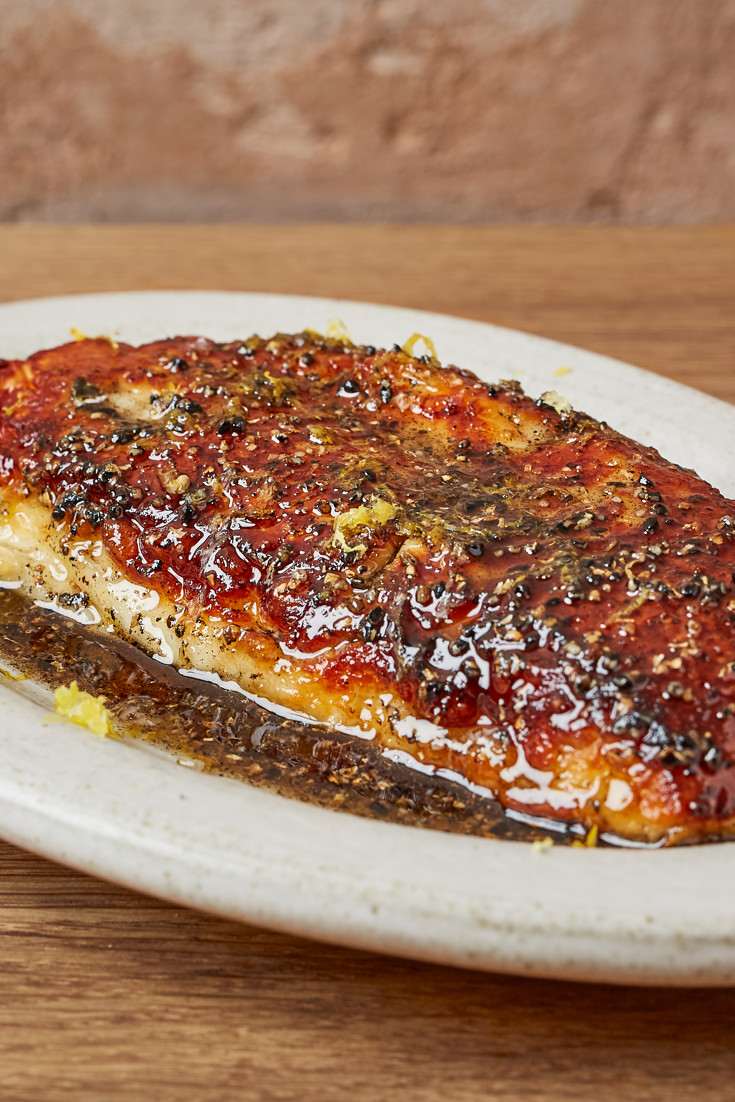 Halloumi with Black Seed Honey Recipe - Great British Chefs