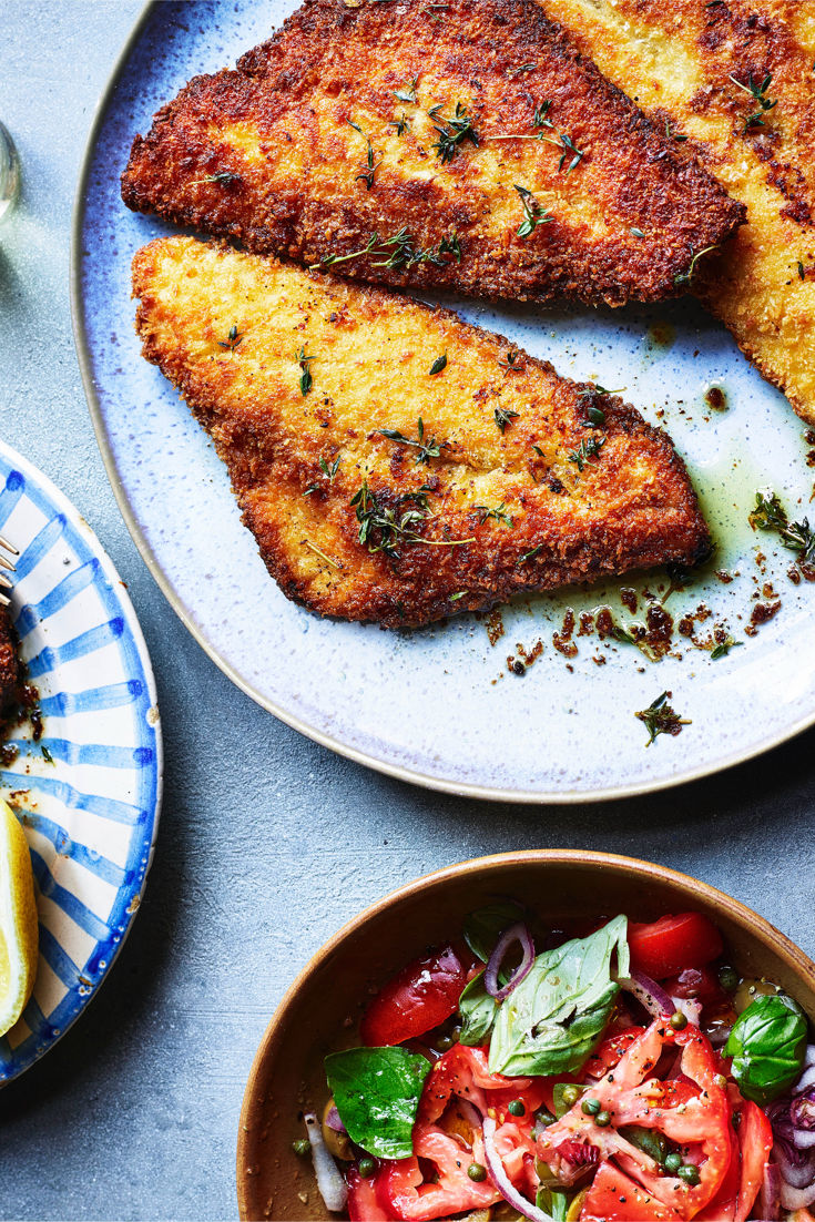 Sea Bream with Almond and Breadcrumb Crust Recipe - Great British Chefs