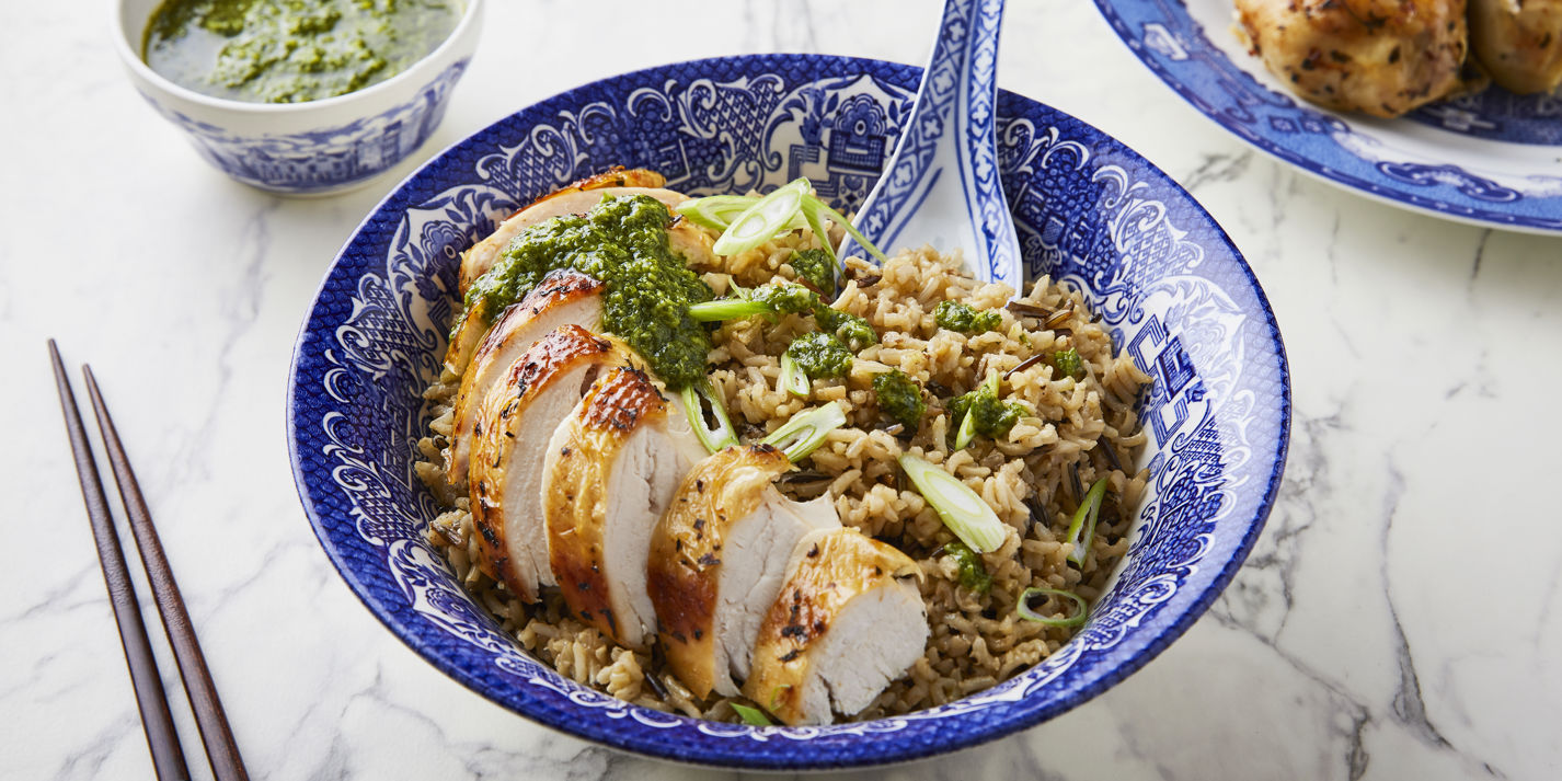 Roast Chicken with Rice Recipe - Great British Chefs