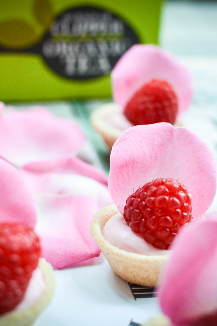 Mini Rose and Raspberry Cheesecakes Recipe - Great British Chefs