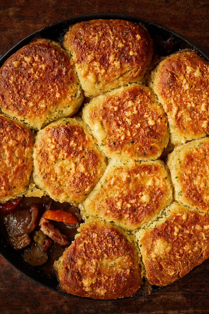 Beef Cobbler with Le Gruyère AOP Scones Recipe - Great British Chefs