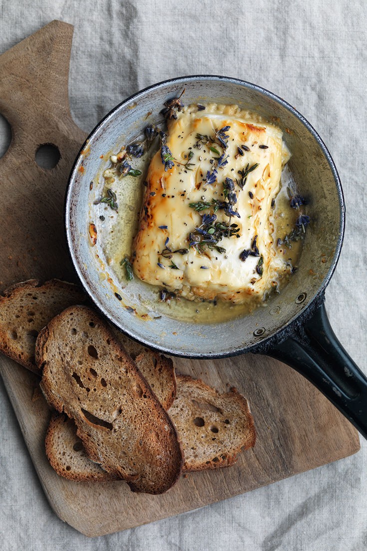 Honey-Baked Feta Recipe - Great British Chefs
