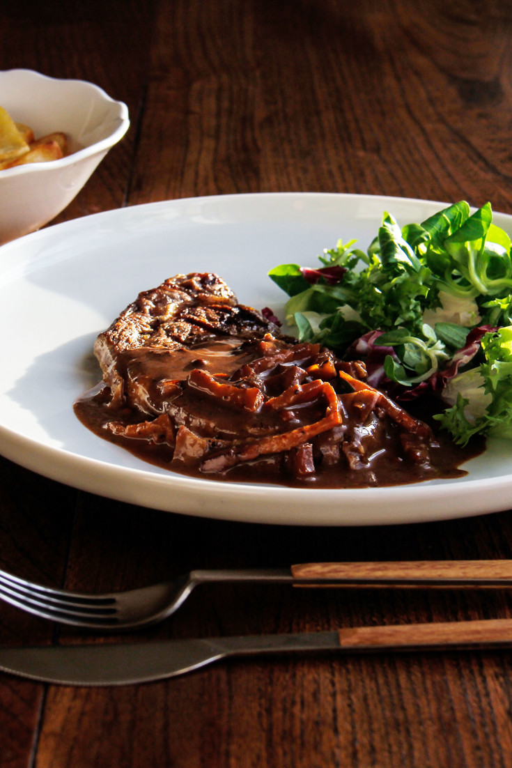 Steak in Chocolate and Coffee Sauce Recipe - Great British Chefs