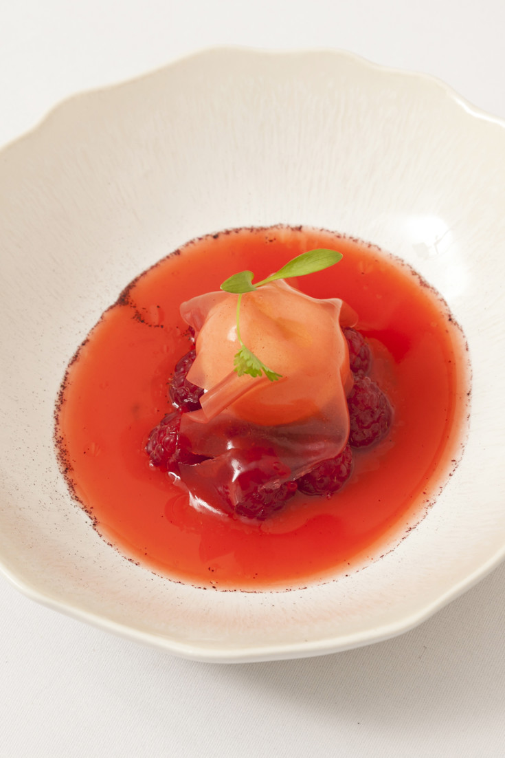 Raspberry Soup Recipe - Great British Chefs