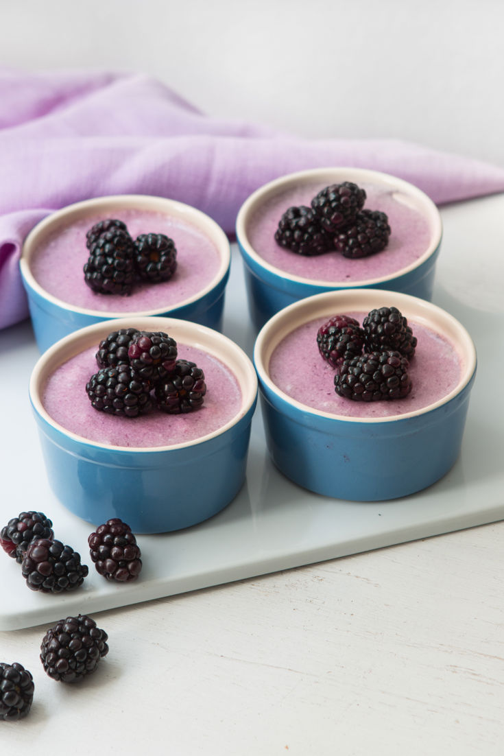 Blackberry Mousse Recipe - Great British Chefs