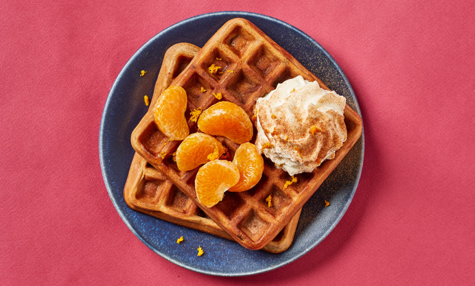 Chocolate Orange Waffles Recipe - Great British Chefs