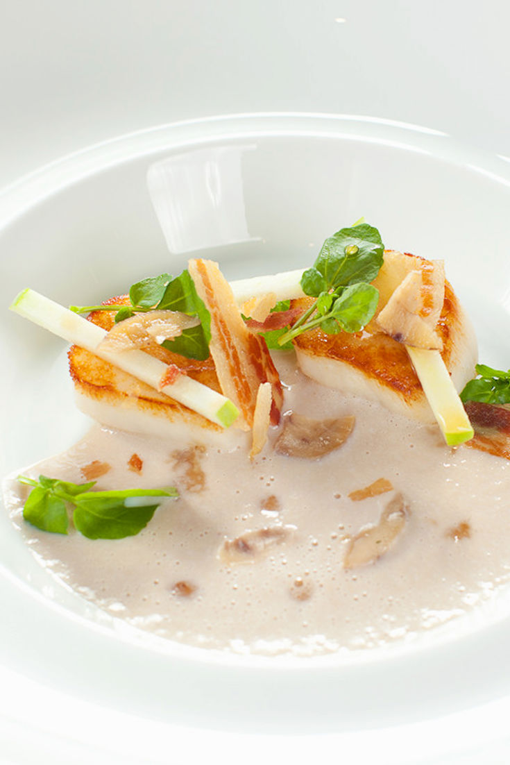 Michelin Star Scallop Dish Seacorp, Peruvian Scallop Meat (20 Oz)