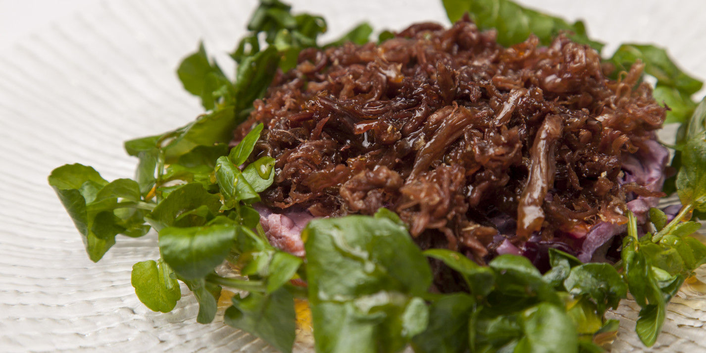 Crispy Duck with Coleslaw Recipe - Great British Chefs
