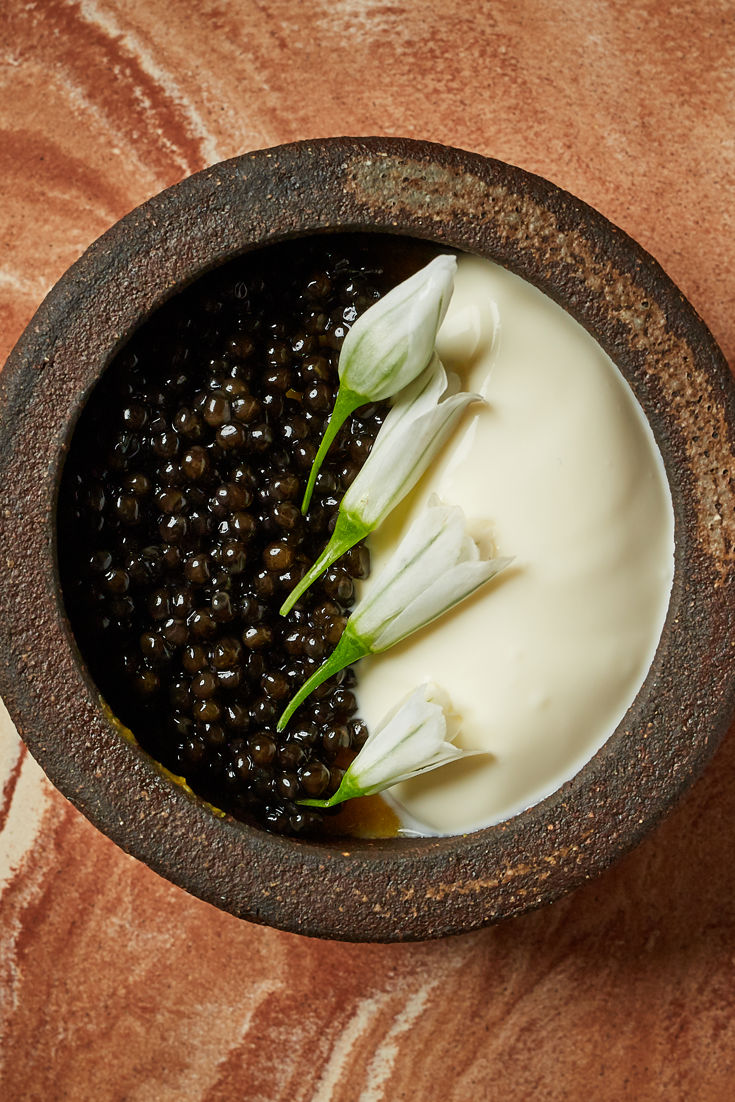 Nicuatole with Corn and Caviar Recipe - Great British Chefs