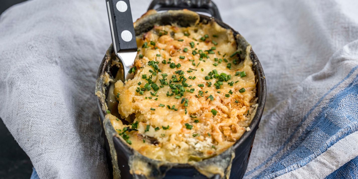 Cheesy Leeks Recipe - Great British Chefs