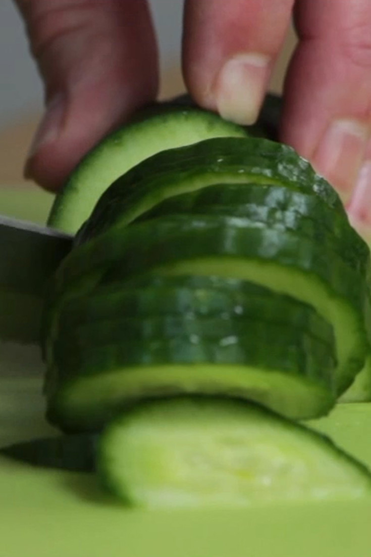 How to Slice Cucumber - Great British Chefs
