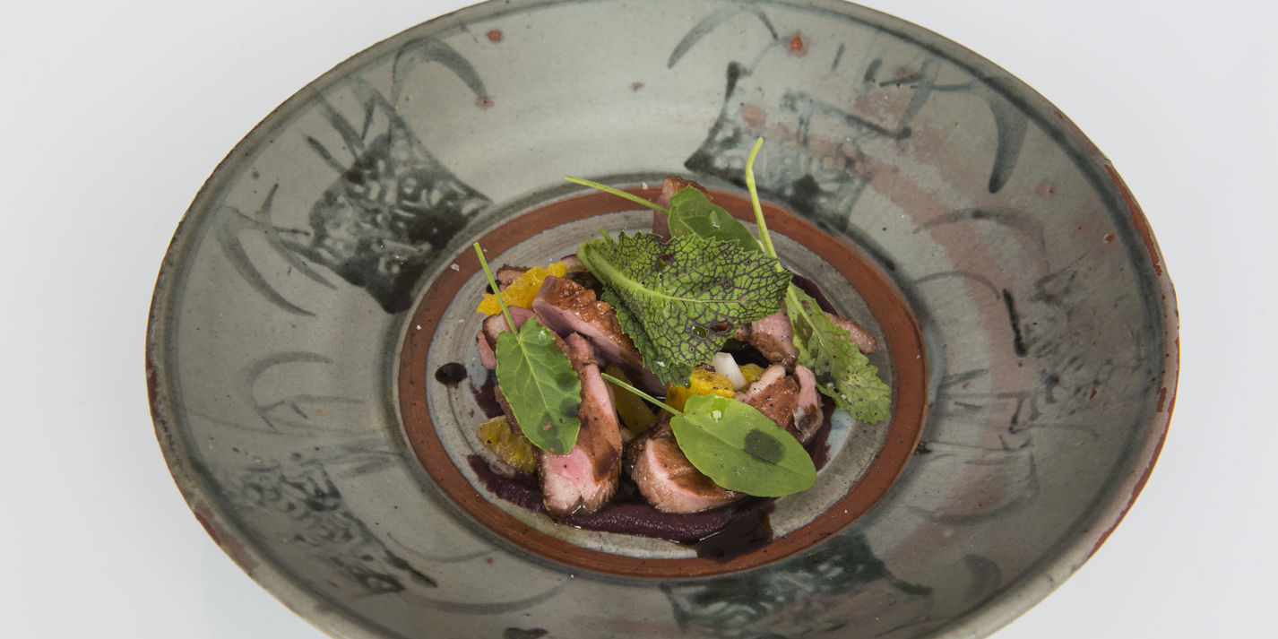 Duck Breast, Orange and Radicchio Salad Recipe - Great Italian Chefs