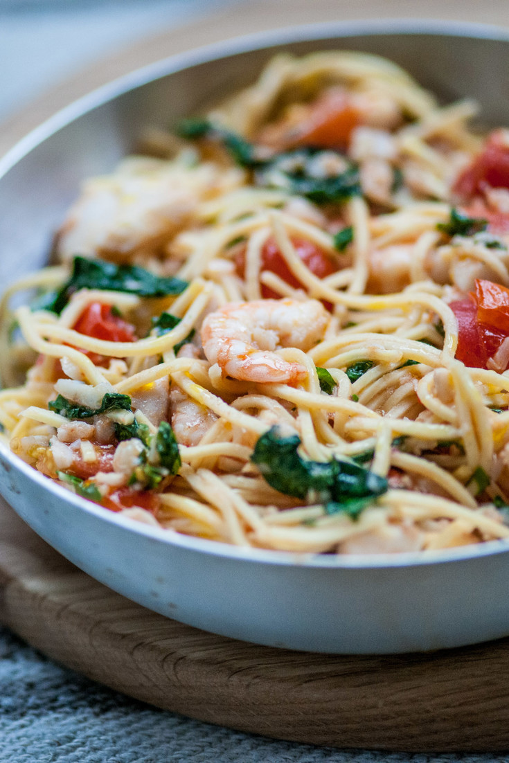 Seafood Spaghetti Recipe - Kids Recipes - Great British Chefs