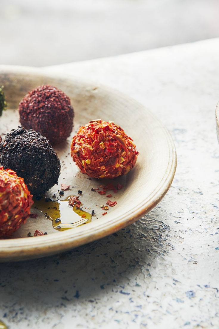 Labneh Balls Recipe - Great British Chefs