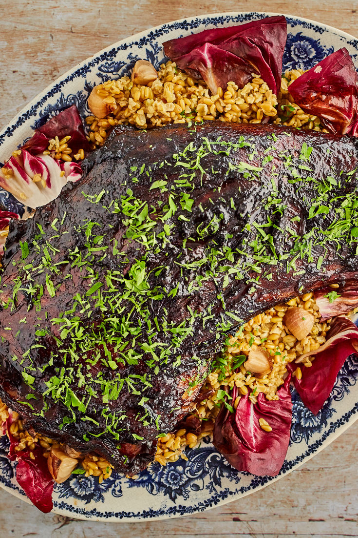 Balsamic-Glazed Hogget Recipe - Great British Chefs