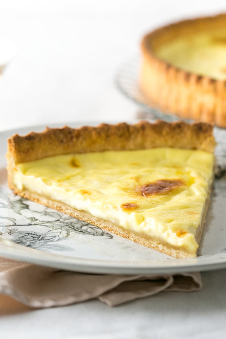 Swiss Cream Tart Recipe - Great British Chefs