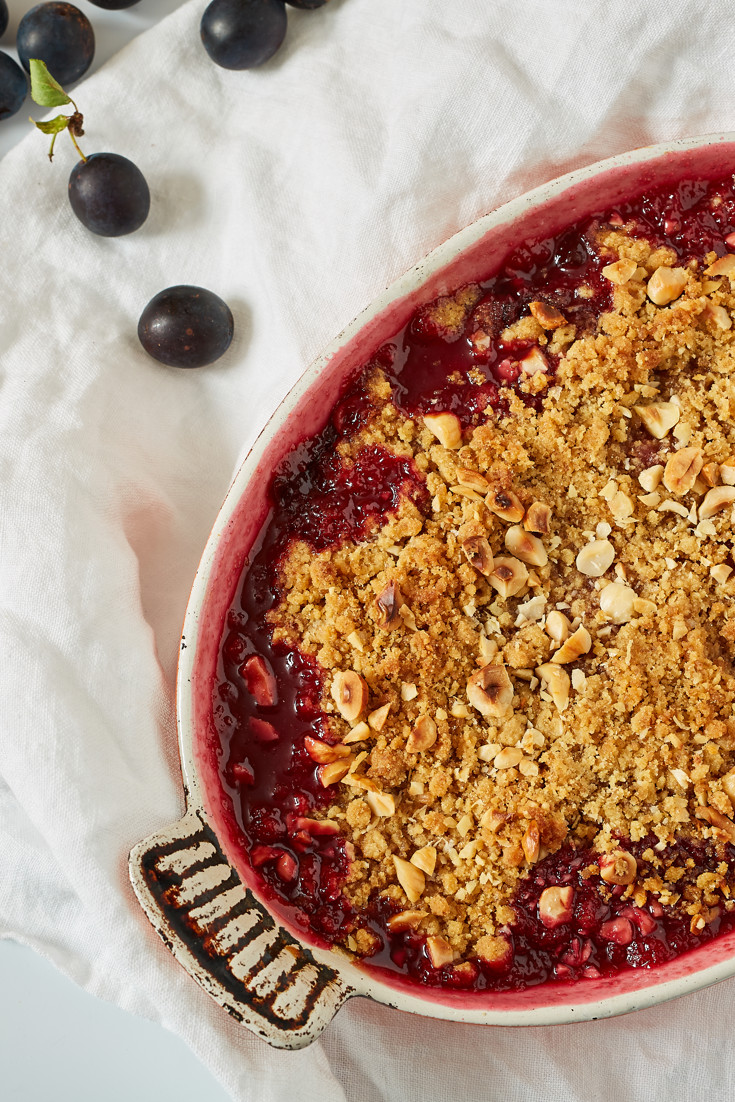Damson Crumble Recipe - Great British Chefs