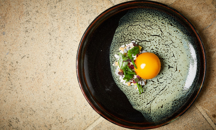 Mango Bavarois with Sea Buckthorn Recipe - Great British Chefs