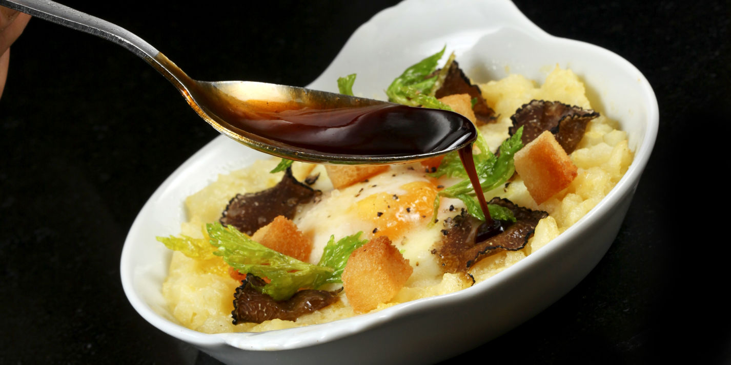 Baked Hens Egg and Truffles Recipe - Great British Chefs