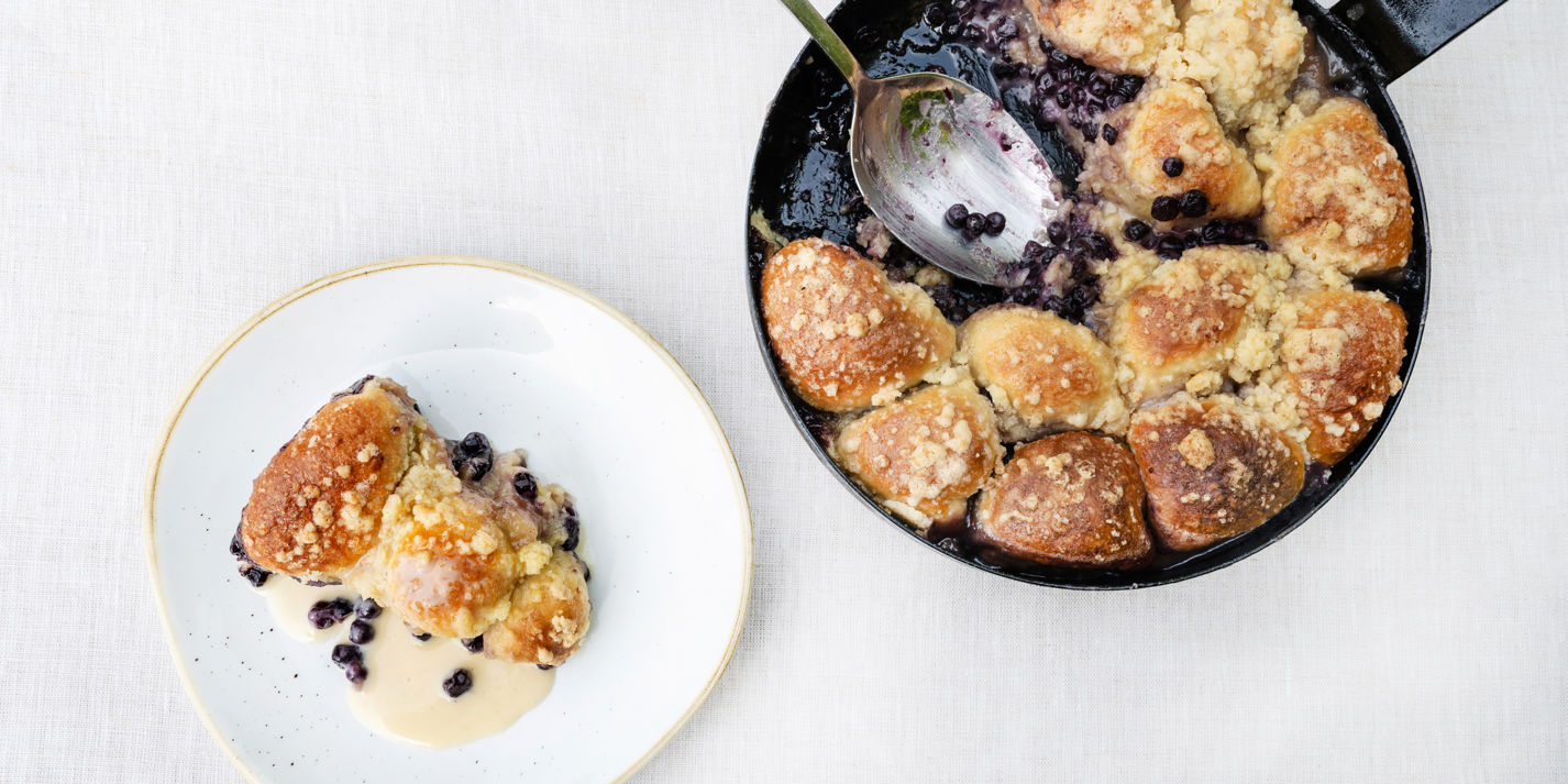 Bilberry Challah Tipsy Cake Recipe - Great British Chefs