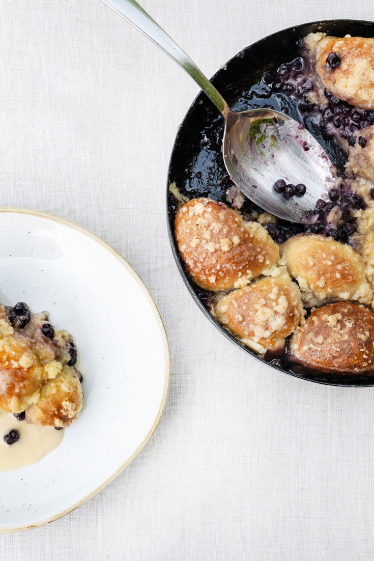 Bilberry Challah Tipsy Cake Recipe - Great British Chefs