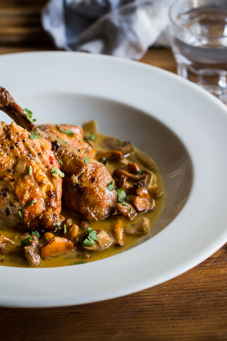 Braised Guinea Fowl Recipe - Great British Chefs