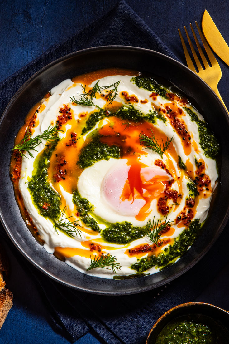 Turkish-Style Eggs Recipe - Great British Chefs