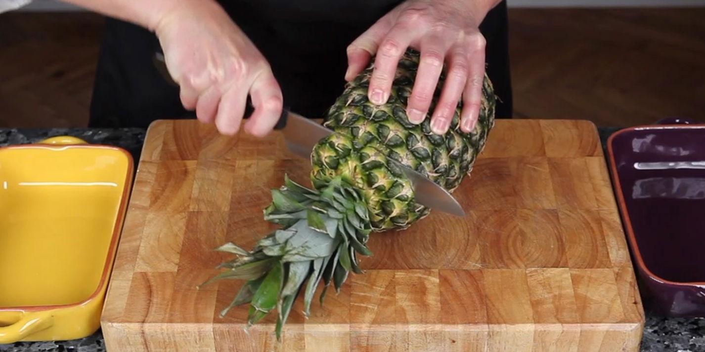 How to Prepare a Pineapple - Great British Chefs