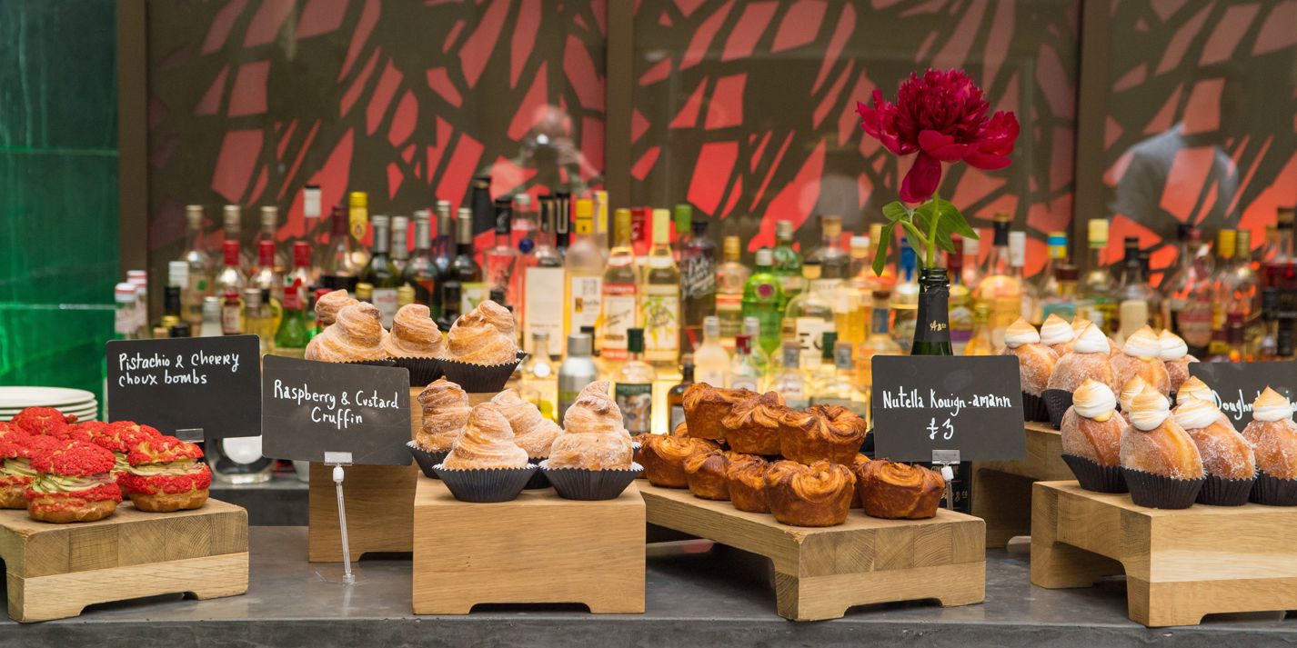 Raspberry and Custard Cruffin - Great British Chefs
