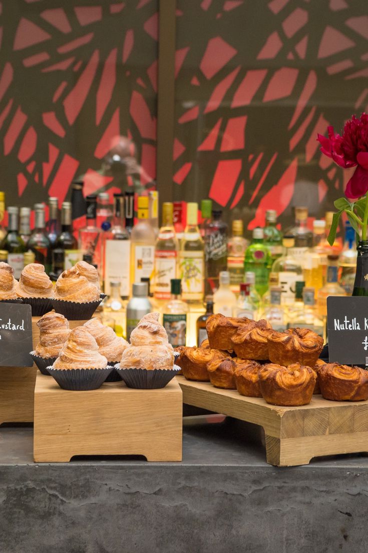 Raspberry and Custard Cruffin - Great British Chefs