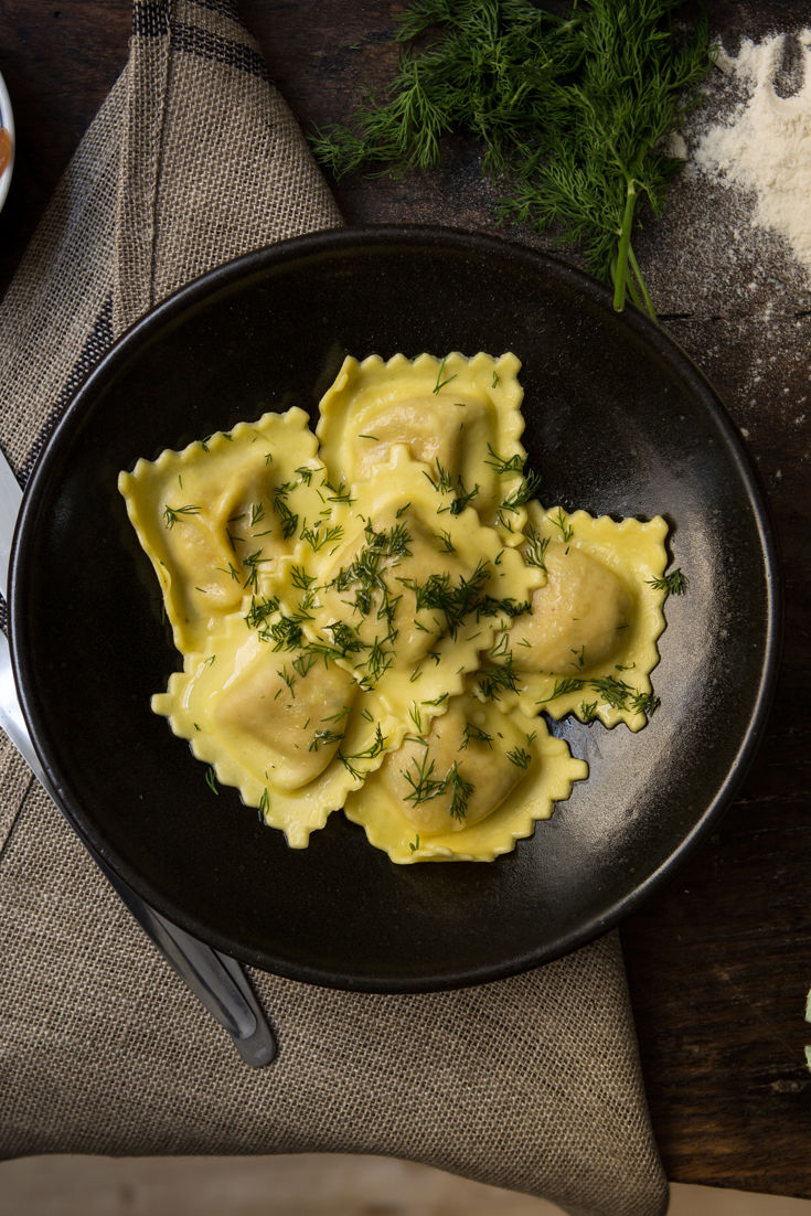 Prawn and Smoked Salmon Ravioli Recipe - Great British Chefs