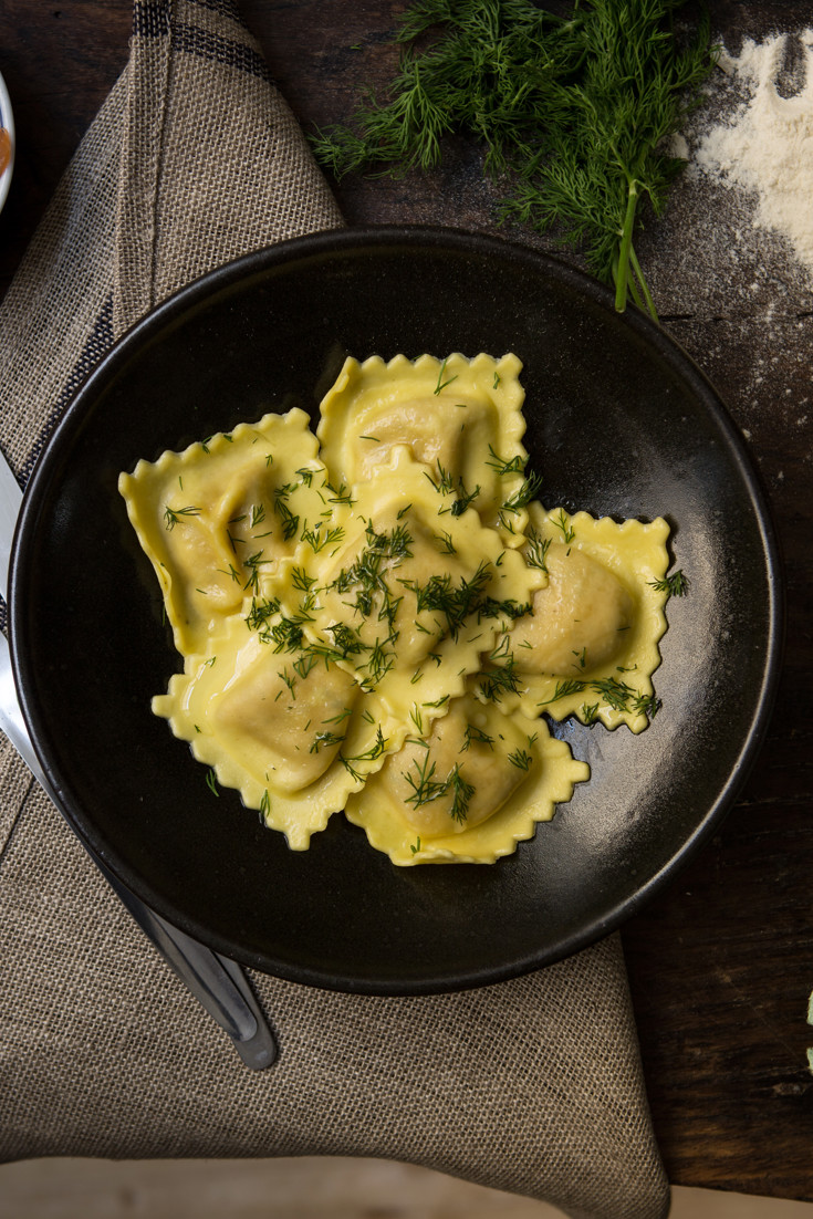 Prawn and Smoked Salmon Ravioli Recipe - Great British Chefs