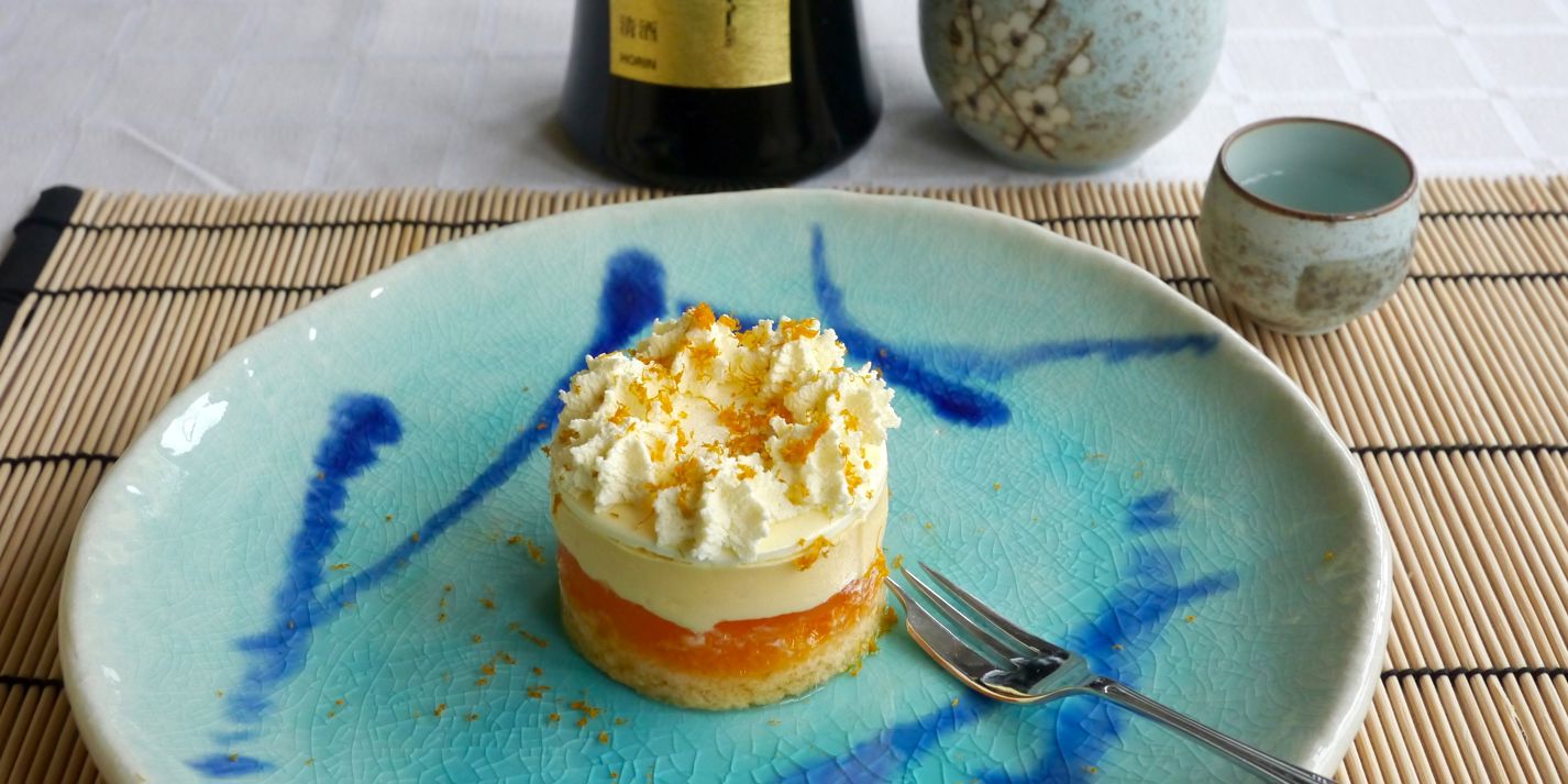 Mandarin and Sake Trifle Recipe - Great British Chefs
