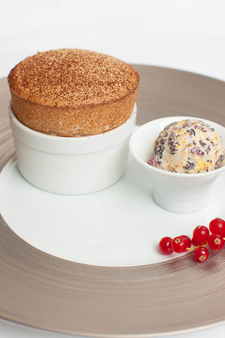 Dark Chocolate Souffle Recipe - Great British Chefs