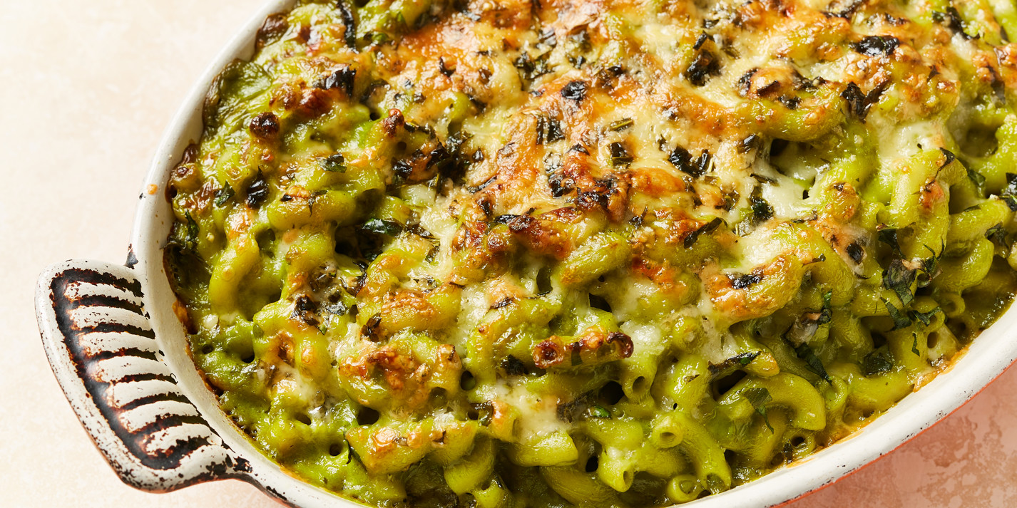 Wild Garlic Macaroni Cheese - Great British Chefs