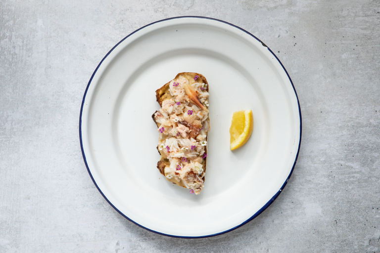 Crab On Toast Recipe - Great British Chefs