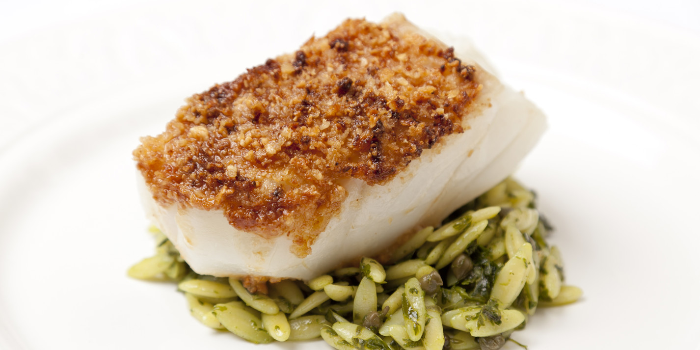 Macadamia-Crusted Black Cod Recipe - Great British Chefs