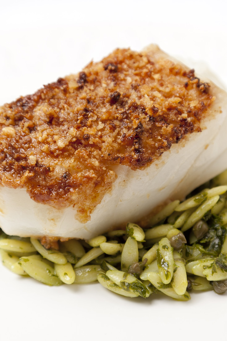 Macadamia-Crusted Black Cod Recipe - Great British Chefs