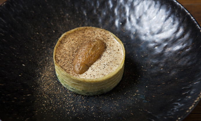 Crispy Potato Ring with Truffle Mousse Recipe - Great British Chefs