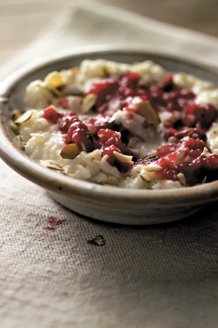 Danish Christmas Rice Pudding with Berry Compote - Great British Chefs
