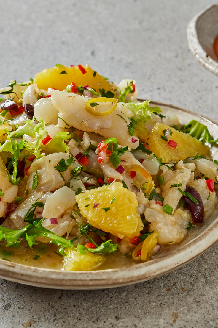 Salt Cod Esqueixada with Salmorejo Recipe - Great British Chefs