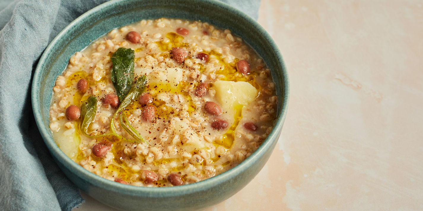 Farro and Borlotti Bean Soup Recipe - Great Italian Chefs