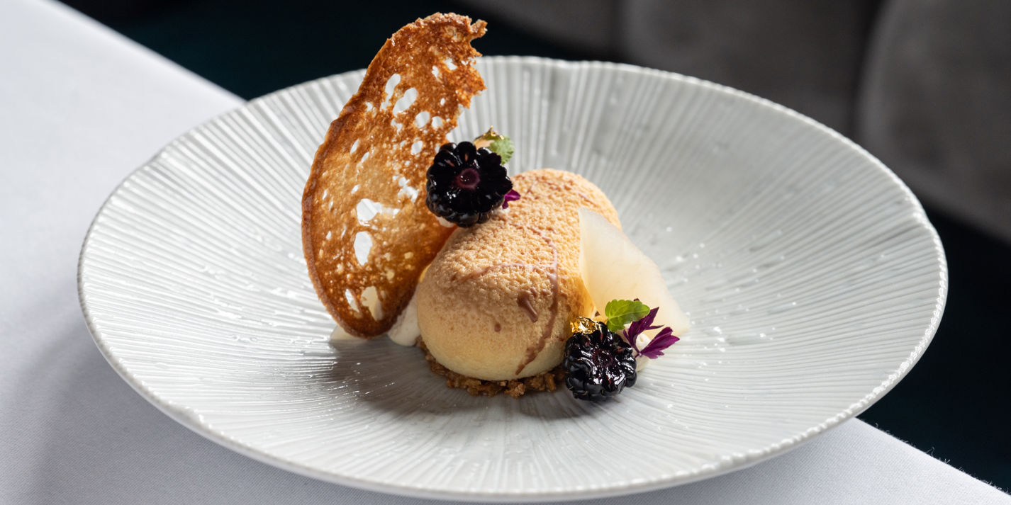 Sourdough Parfait, Vanilla Chantilly and Roasted Pear Recipe - Great ...