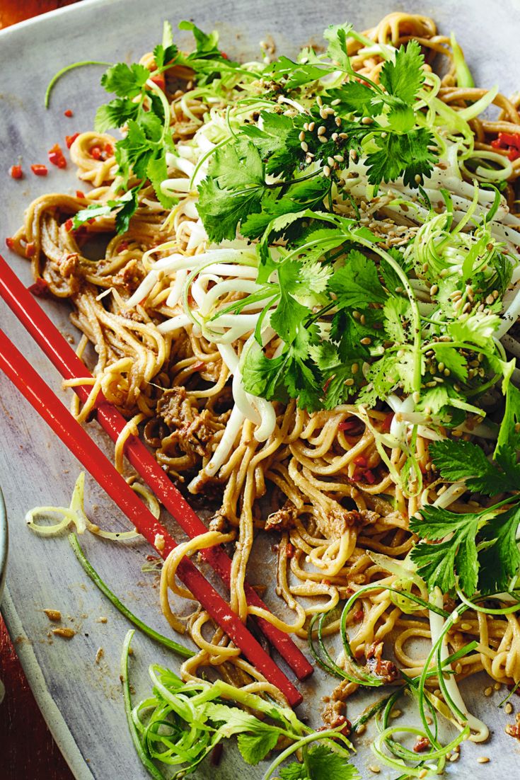 Sichuan-Style Liang Mian Recipe - Great British Chefs