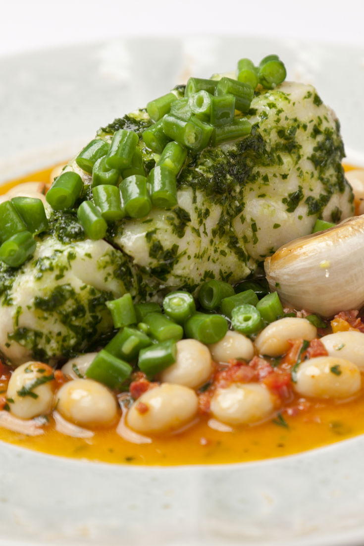 Cod with White Beans Recipe - Great British Chefs