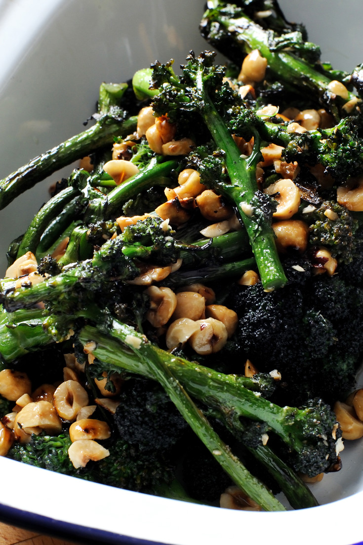Purple Sprouting Broccoli Recipe With Hazelnuts - Great British Chefs