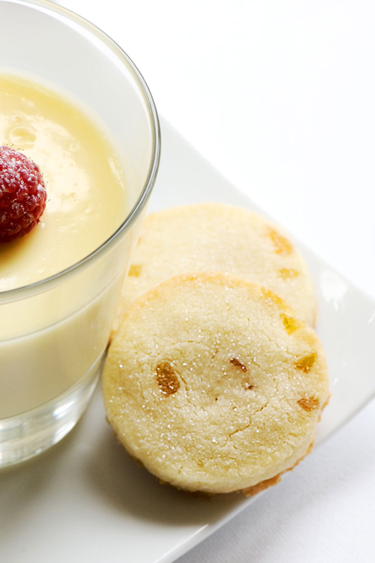 Lemon Posset Recipe, Shortbread & Raspberries - Great British Chefs