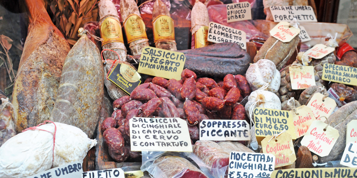 The Cured Meats of Umbria - Great Italian Chefs
