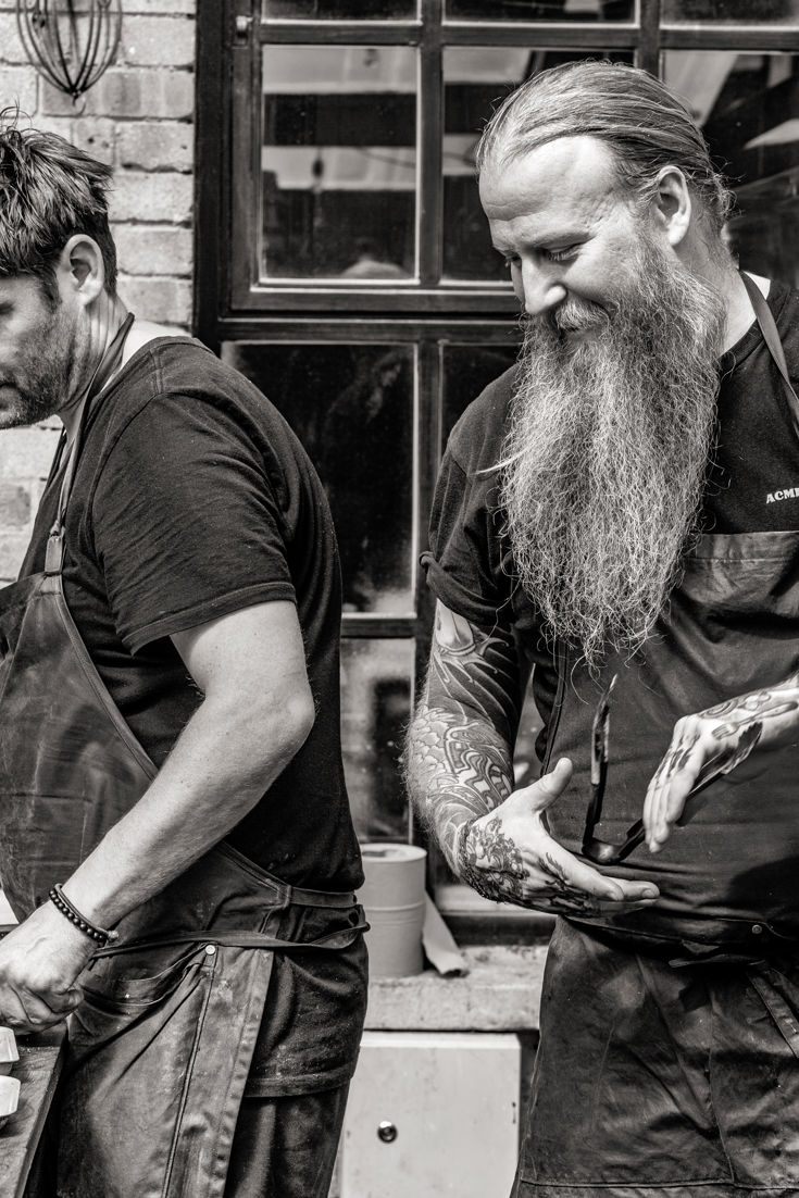 Andrew Clarke and Daniel Watkins, Chefs at Acme Fire Cult - Great ...